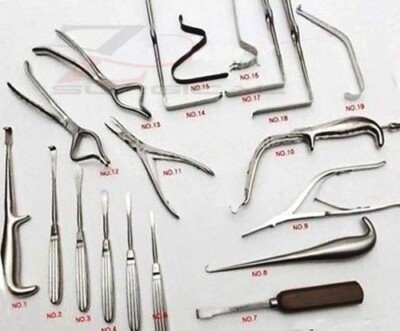 New Maxillofacial surgery instruments Set of 19 pcs | eBay