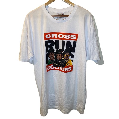 Cross Colours RUN DMC Shirt Men’s XL White Cotton Rap Ya Dig 80s Y2K | eBay