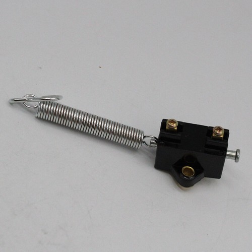 UNIVERSAL 12V BRAKE STOP LIGHT SWITCH SINGLE POLE PUSH PULL SPRING HOOK ...