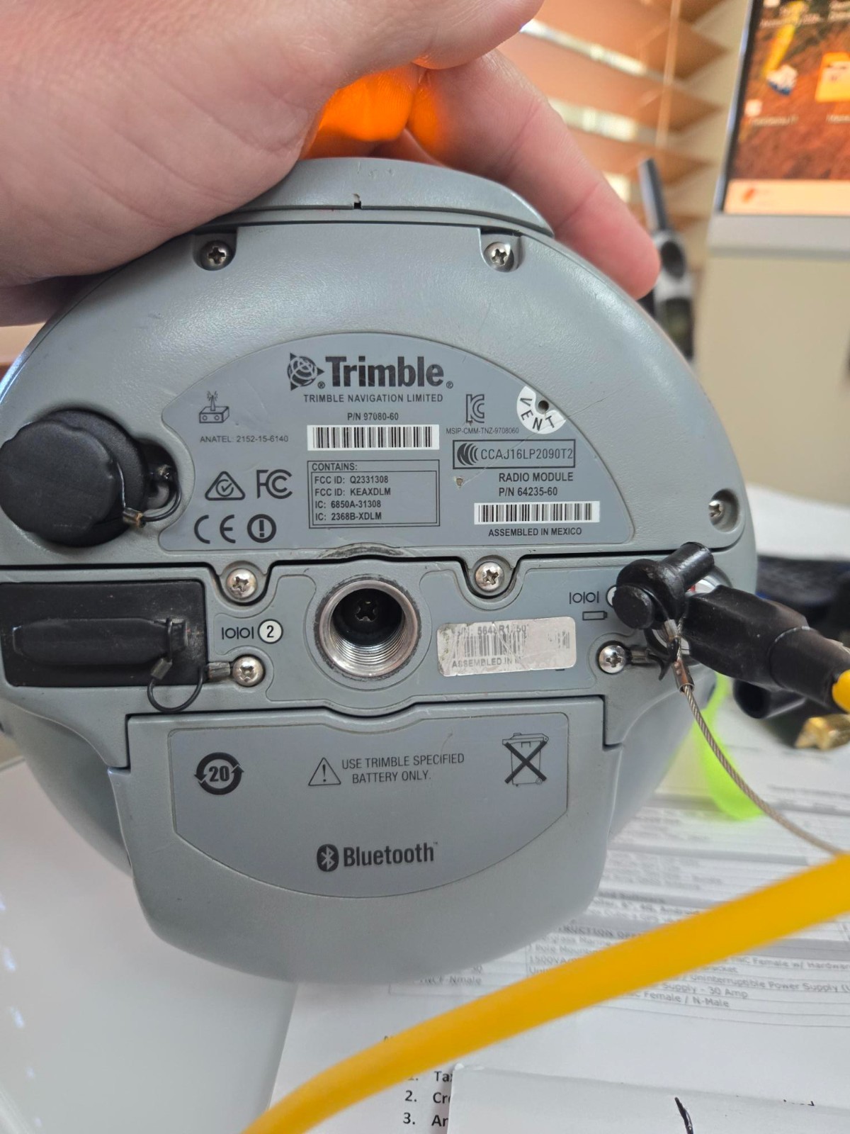 Trimble R8 Model 3 w/ 410-470 Mhz, GPS, GLONASS, Galileo, L5, L2C ...