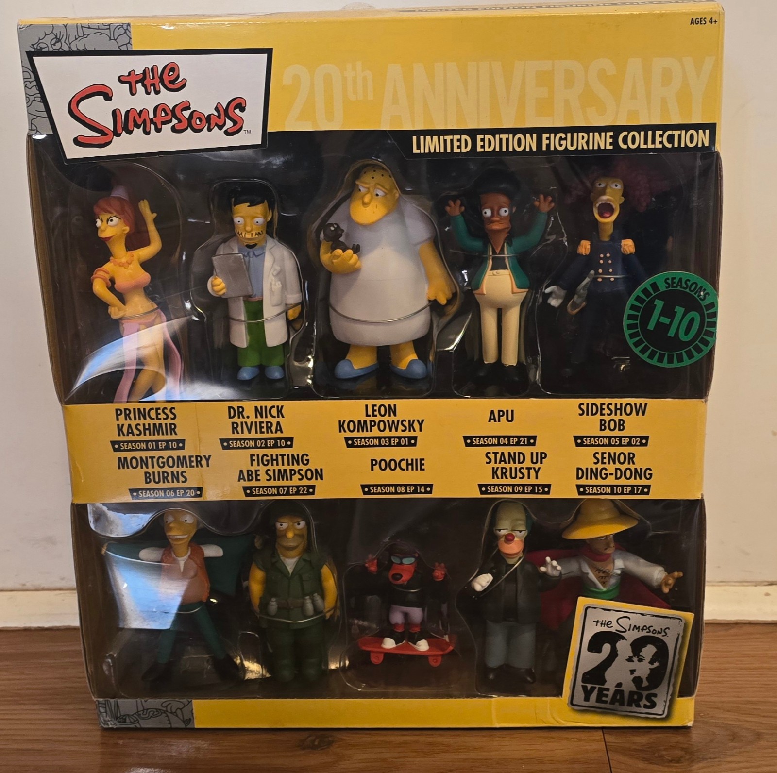 Simpsons 20th Anniversary Figure Set Seasons 1-10 **Rare NIB | eBay