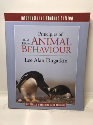 Principles of Animal Behavior by Lee Alan Dugatkin (Paperback, 2013 ...