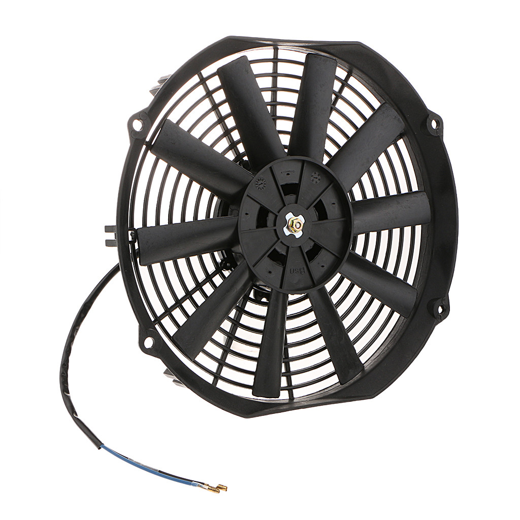 12'' 80W 12V Car Motorcycle Electric Radiator Cooling Fan Large Air ...