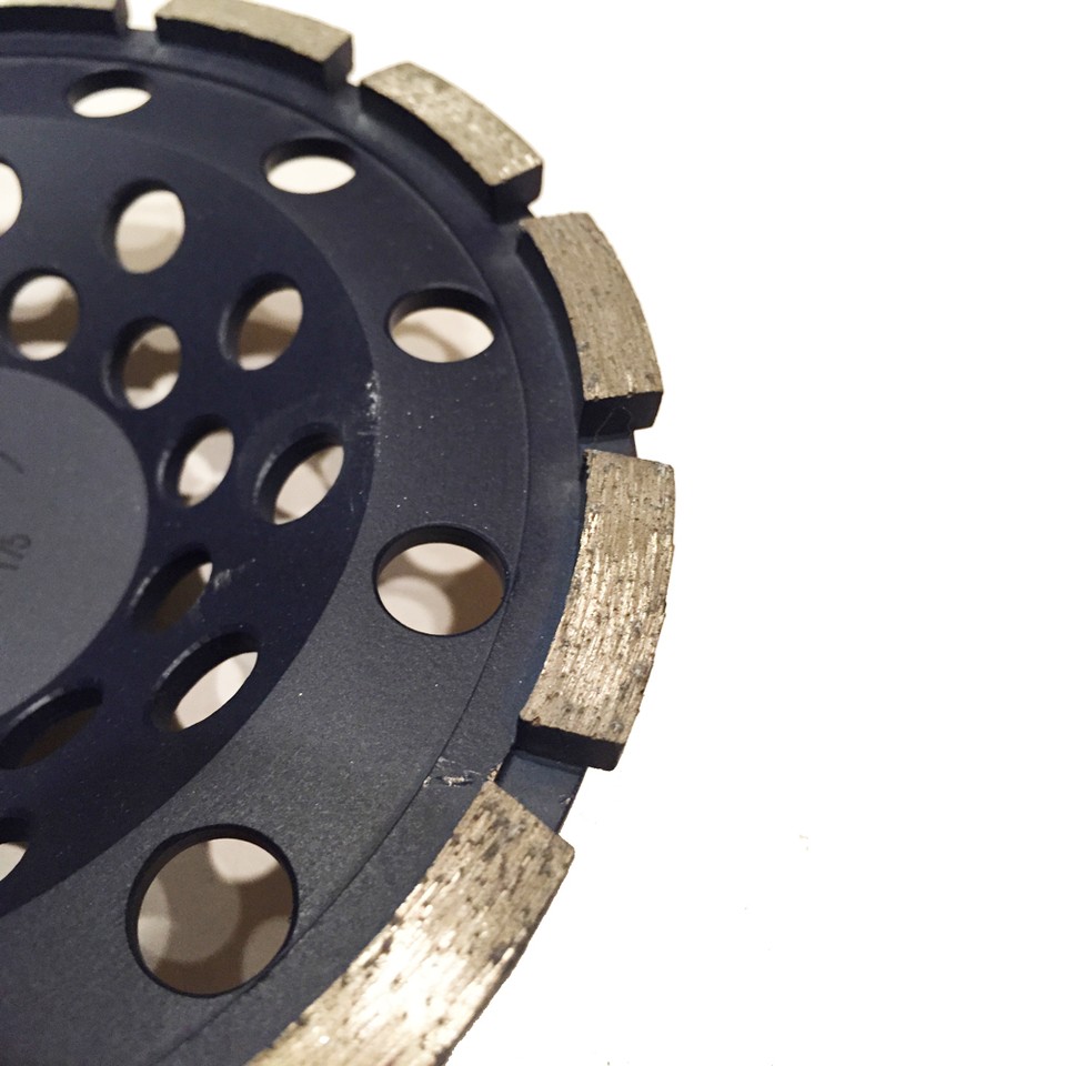 2-pack ! 7 inch cup wheel for fast surface grinding of concrete, brick ...