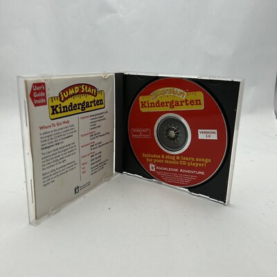 Jump Start Learning Kindergarten - CD Rom | eBay