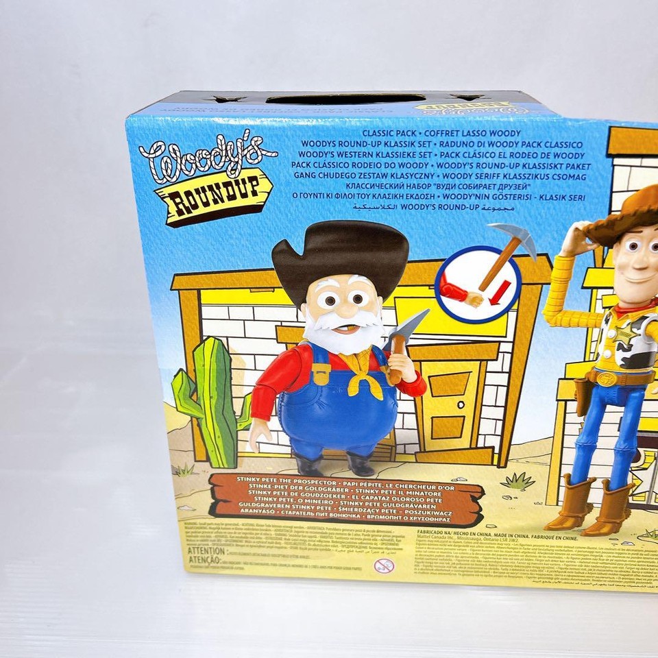 Toy Story Woody's ROUNDUP with Stinky Pete the Prospector disney pixer ...