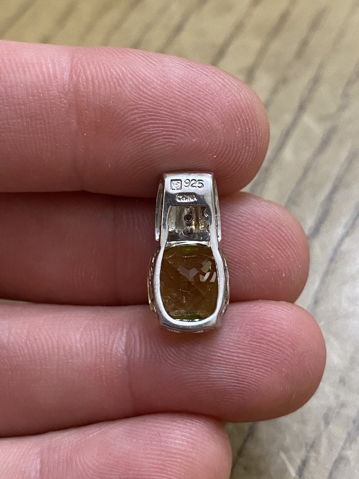 QVC Michelle Albala Sterling Silver 925 Designer Signed Lemon Quartz ...