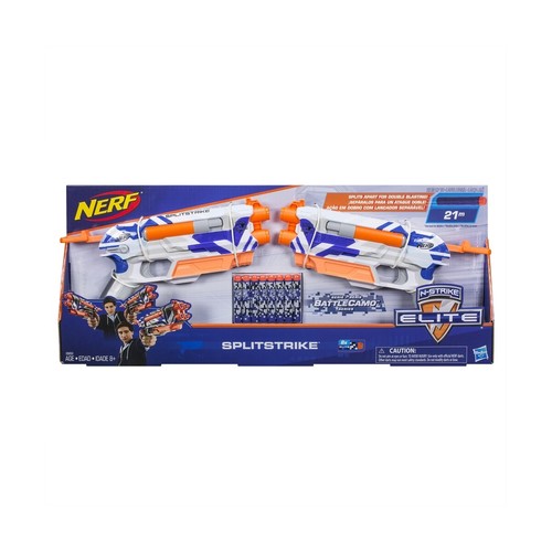 Nerf Elite SplitStrike Dart Blaster Split Strike Camo 2 Pack Aussie ...
