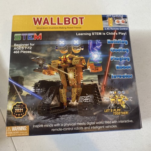Wallbot Remote Controlled Robot Building Kit, Top 10 STEM Projects Ages ...