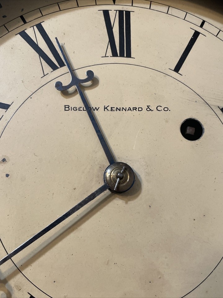 Rare Antique E Howard #95 Presentation Banjo Clock For Bigelow Kennard ...