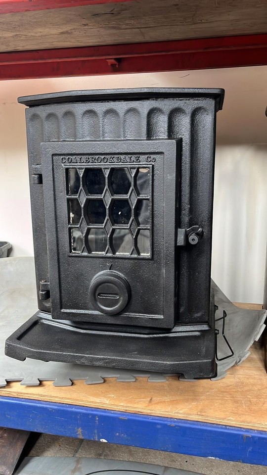 Aga Coalbrookdale Little Wenlock Stove,5kW,BOILER, MUTIFUEL, (log,wood ...