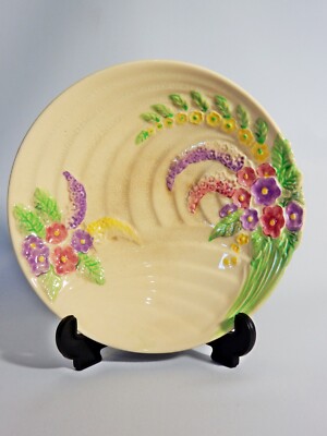 Superb Antique Art Deco Wade Harvest Ware Flower Bowl Dish Plate ...