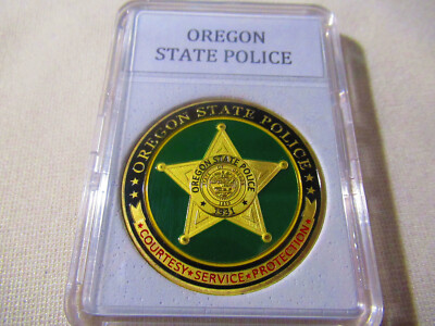 OREGON STATE POLICE Challenge Coin | eBay