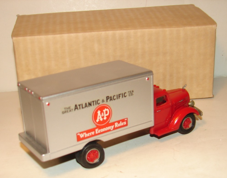 Vintage DeHanes Model DMC - MACK EH BOX TRUCK - A&P Atlantic & Pacific ...