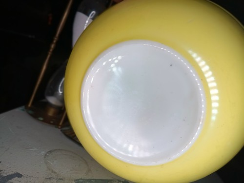 Pyrex Bowl 404 Yellow Vintage 4Qt Mixing Nesting 10" | eBay