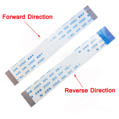 Forward/Reverse Direction Pitch 0.5mm 60Pin FFC/FPC Flexible Flat Cable ...