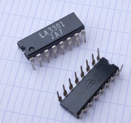 2x Sanyo LA3361 LA-3361 Circuit Intégré DIP-14. Lot de 2 | eBay