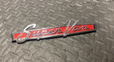 68-74 Ford Econoline Van Supervan metal emblem 1968-1974 OEM | eBay
