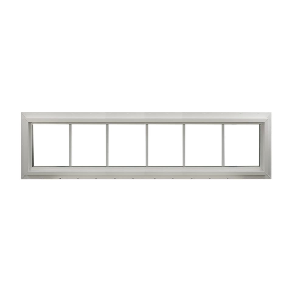 Double Pane Transom Windows 60" x 12" Florida Approve Vinyl Argon Gas ...