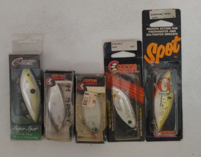 (5) Cotton Cordell Spot Lipless Crankbait Fishing Lures Lot of 5 | eBay