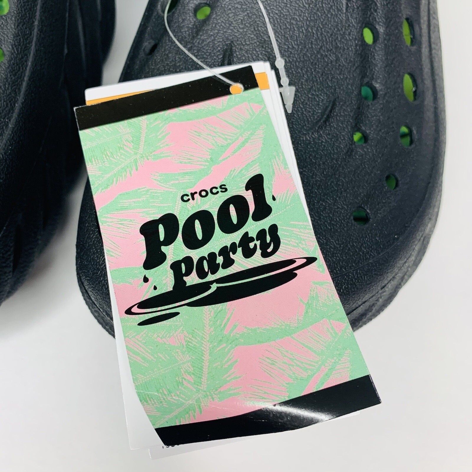 Crocs Echo Clog Shoes Spring Break Edition Black/Multicolored M11/W13 ...