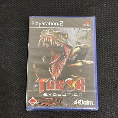 Turok: Evolution (Sony PlayStation 2, 2002) Ps2 Brand New Sealed PAL ...