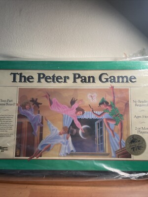The Peter Pan Game Vintage 1990 University Games Sealed! | eBay