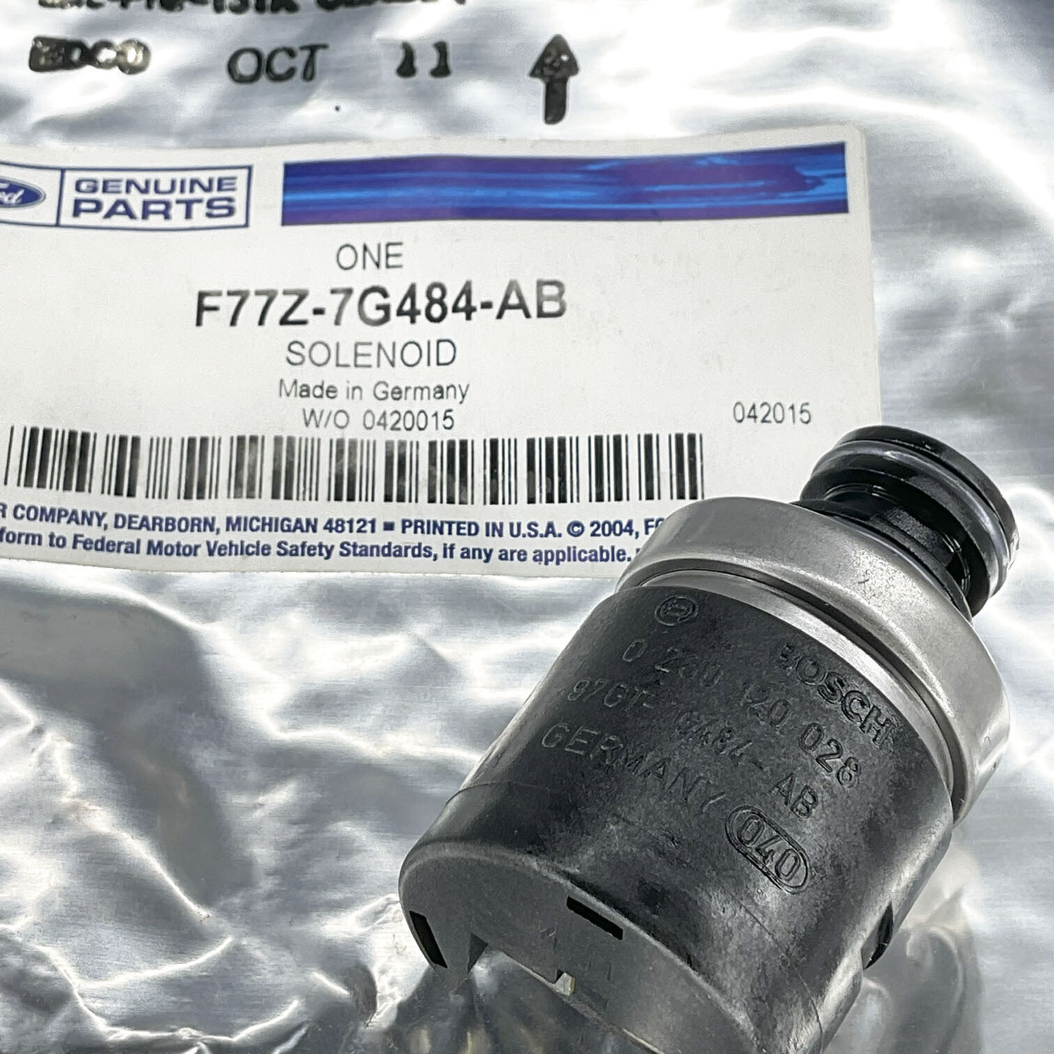 Genuine OEM 4R44E 4R55E Auto Trans Shift Control Solenoid Ford F77Z ...