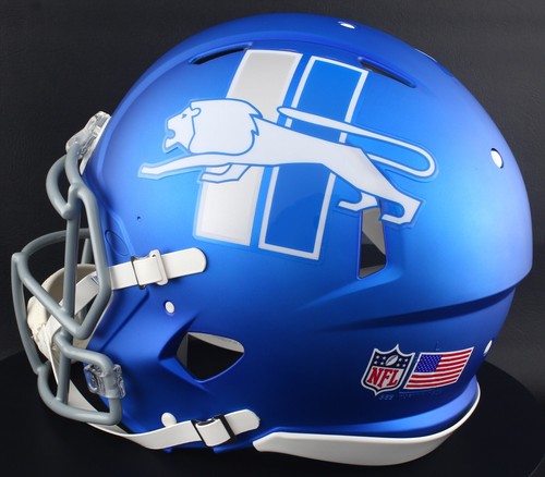 DETROIT LIONS NFL Riddell SPEED Full Size Replica Football Helmet | eBay