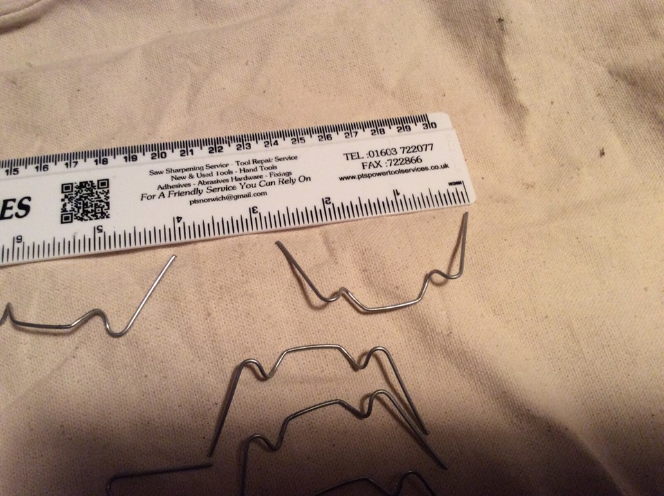 Headlamp retaining spring clips (8). Stainless .Austin seven/ten and ...