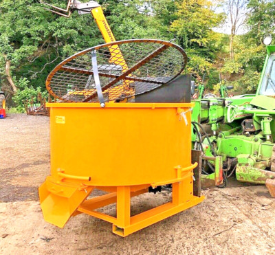 NEW HYDRAULIC DRIVEN PAN MIXER , concrete pan mixer , Tractor ...