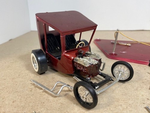 RARE! Monogram Uncertain 'T'- Steve Scott's 1966 Original w/ display ...