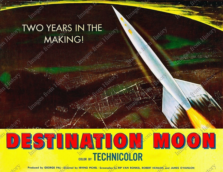 8x10 Print John Archer Tom Powers Warner Anderson Destination Moon 1951 #WAJE | eBay