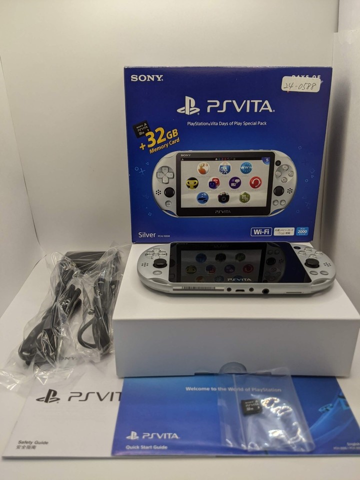 SONY PS Vita PCH 2000 Console Box Charger Accessories PlayStation PSV ...