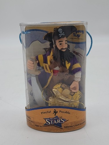 Odyssey Toys Pirate World Stars Blackbeard The Pirate Figure Include ...