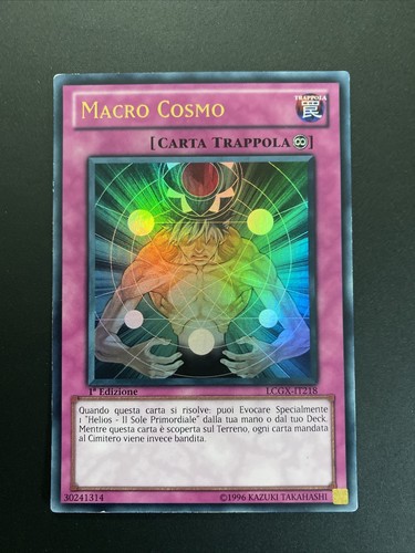 Yu Gi Oh Macro Cosmo LCGX-IT218 Ultra Rare ITA 1ED | eBay