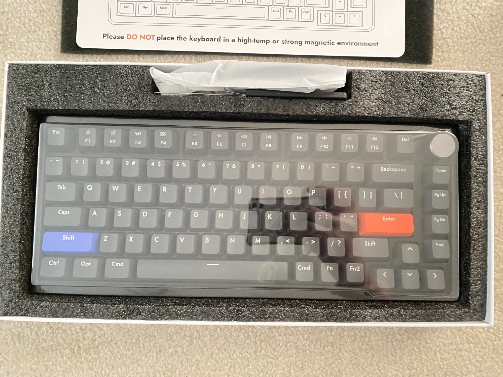 Drunkdeer A75/Rapid Trigger Mechanical Magnetic Switch RGB Keyboard for ...