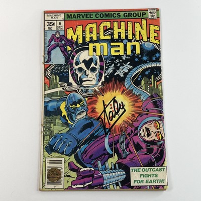 Stan Lee Signed Machine Man #6 Marvel Comics Autographed COA Hologram ...