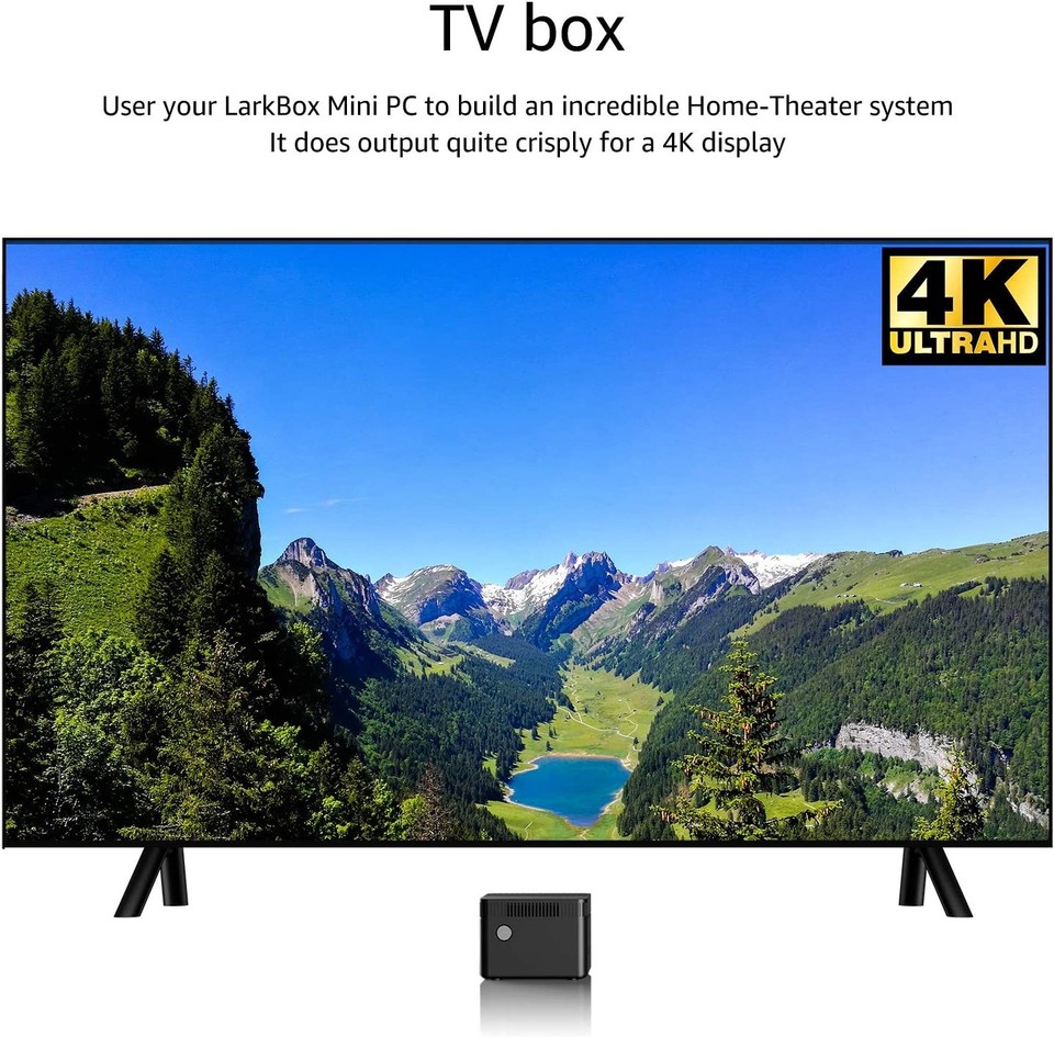 CHUWI LarkBox Pro Mini PC Windows 10 Desktop Computer Intel Celeron ...