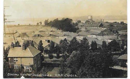 ww1 Photo Postcard,Royal Navy, General View Of Dormitories HMS Ganges ...