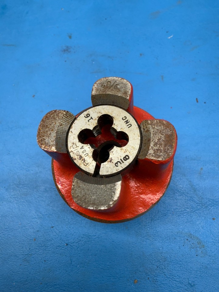Ridgid 37620 3/8" 16TPI UNC Hand Threader Die Head Assembly 00-RB | eBay