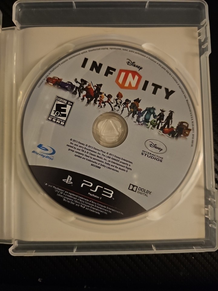 Disney Infinity PS3 Game 2013 Multiplayer Action Adventure For Kids 10 ...