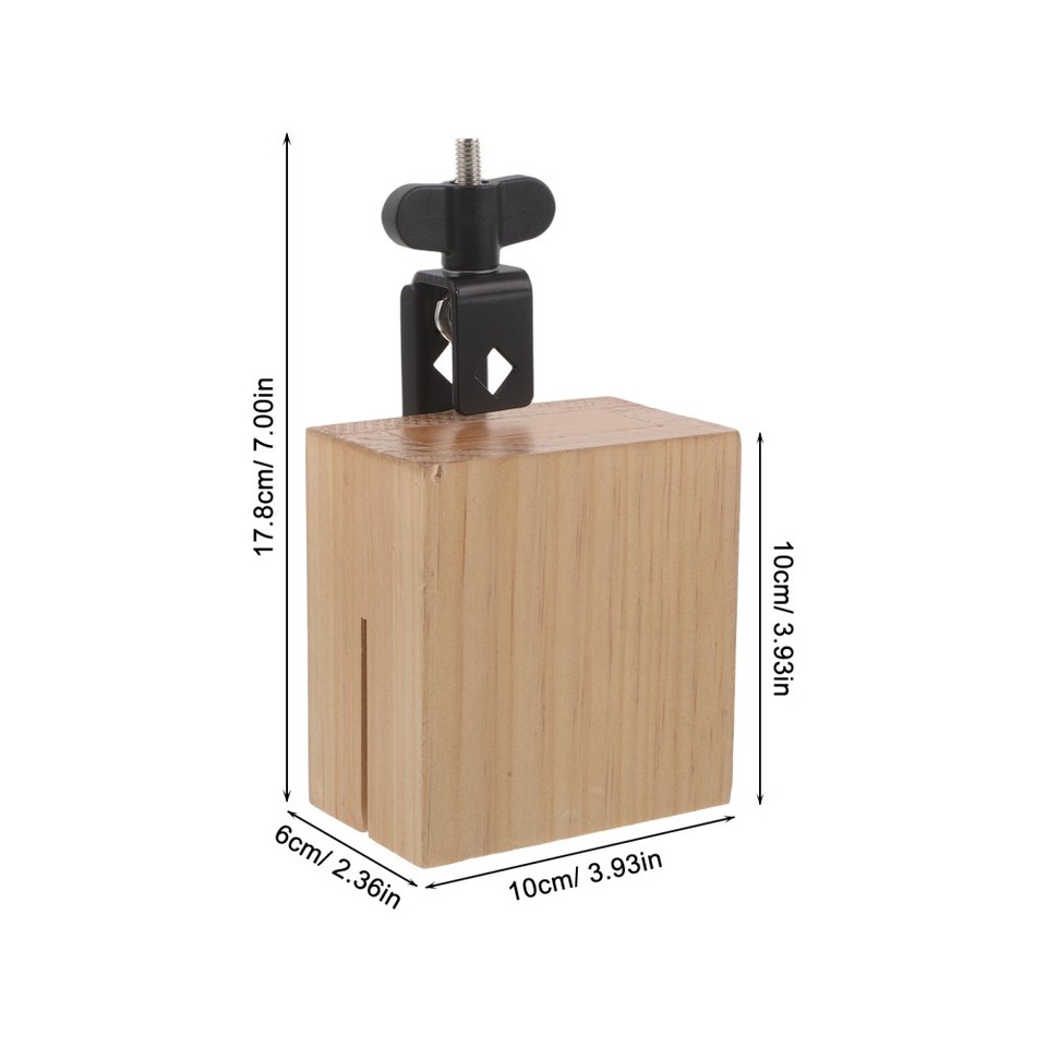 Solid Wood Percussion Instrument Cow Bells Cowbell for Drums with ...