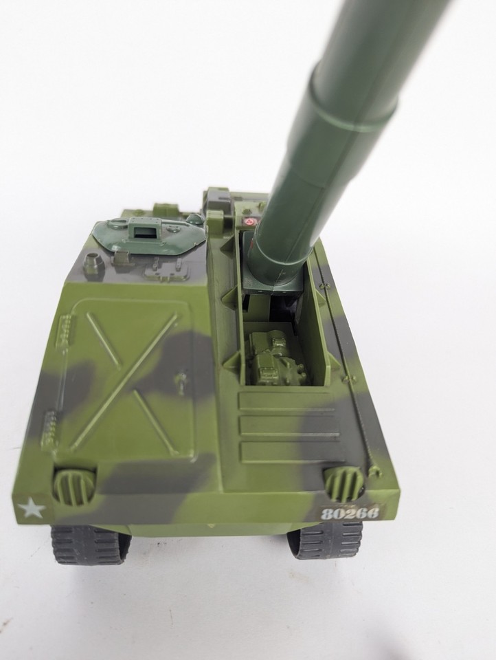 VTG 1984 GI JOE SLUGGER Tank Complete Vehicle w/ Thunder v1 Figure VG ...