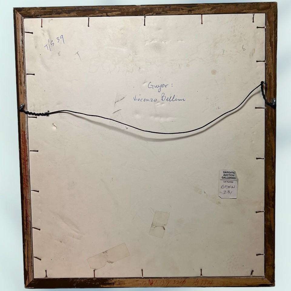 Antique New York Public Library Vincenzo Bellini Opera Composer ...