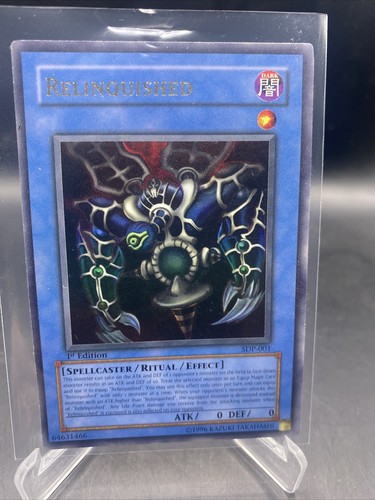Yu-Gi-Oh! TCG Relinquished Starter Deck Pegasus SDP-001 1st Edition ...