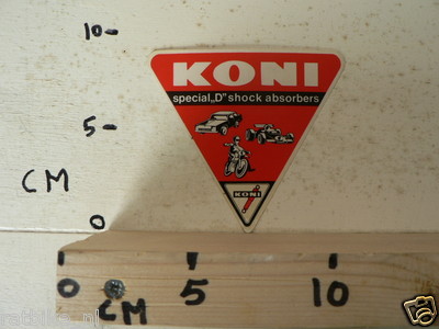 STICKER,DECAL KONI SPECIAL D SHOCK ABSORBERS VINTAGE NOT 100 % OK | eBay