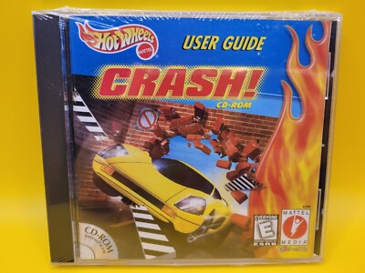 Hot Wheels Crash CD-Rom Game in Jewel Case 1999 Mattel Factory Sealed ...