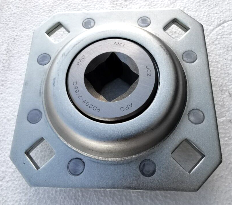 Premium FD208-7/8SQ ST208-7/8 AG Flanged Disc Bearing Unit 7/8" Square ...