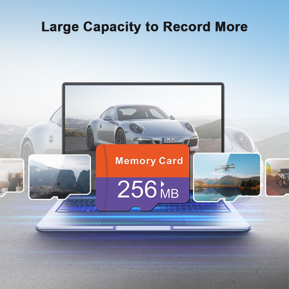 Lot Pack 256MB Micro SD Card Memory Card Secure Digital Flash Memory TF ...